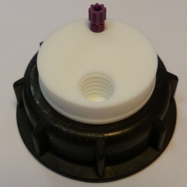 SW60-1-C - Smart Waste Cap S60, charcoal filter emplacement + 1 entry ...