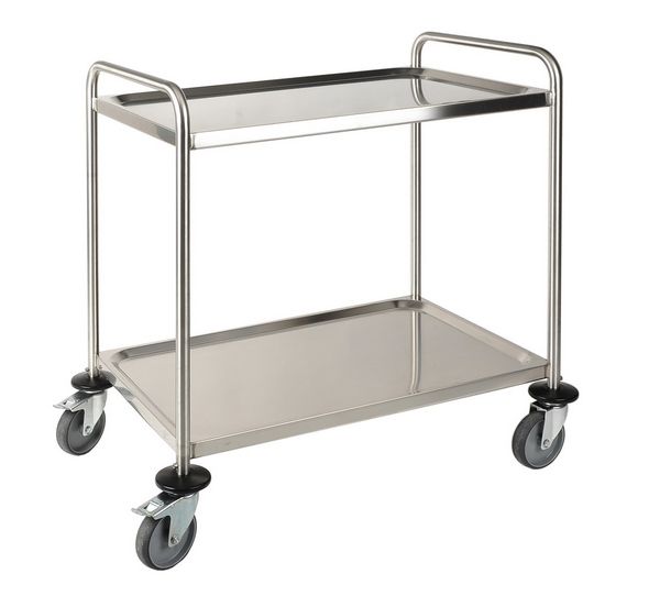 11410 - Laboratory cart with 2 shelves | Analytics-Shop