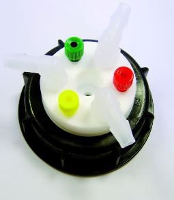 SW60-3-C-3L - Smart Waste Din 60 S60/61 caps, 3 entries 1/8 and 3 ...