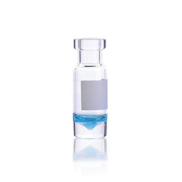 11-1500 1.8 ml clear glass µl vials, title block, beaded rim, 12 x 32 ...