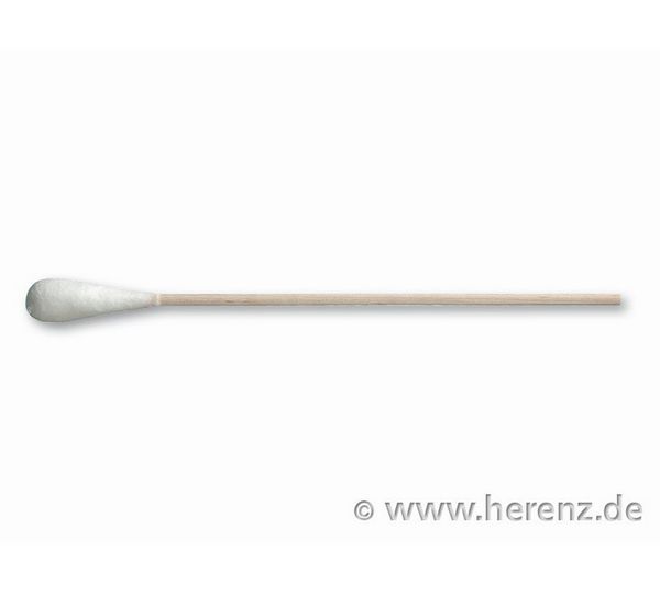 1031018 - Cotton Swab WA 2, Wooden Stick, 300 x 3 mm, 10 x 50 pc/PAK | Analytics-Shop