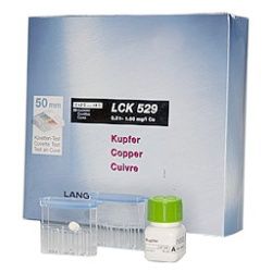 LCK529 - Copper - trace, LCK 50 mm cuvette test, pk/20 | Analytics-Shop