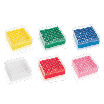 W651704-P KeepIT-100 pink Freezing Box, Plastic, for 100 cryogenic ...