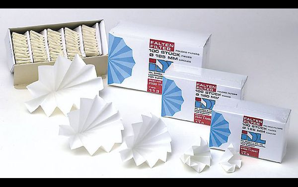 1000113020 - Filter Papers, folded, 90 mm, 100/pak | Analytics-Shop
