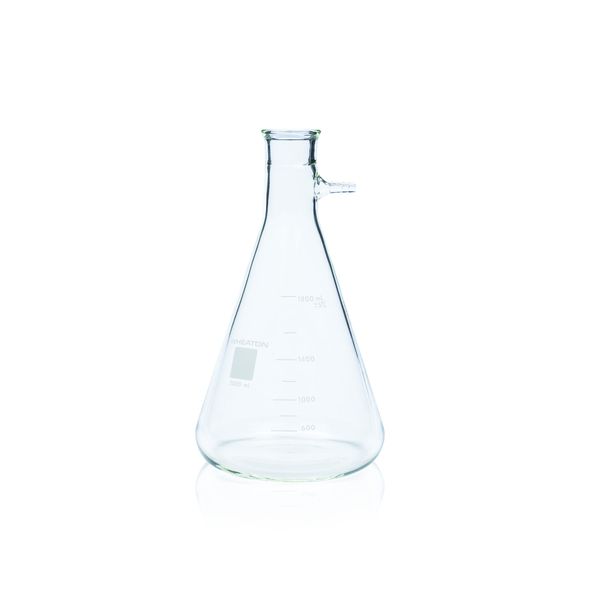 635233 2000 ml Filtering flask, clear, Boro, graduated, with stopper ...
