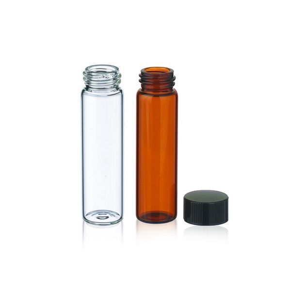 224704 8 ml E-C sample vials, clear, without screw cap, 200 pc/PAK ...