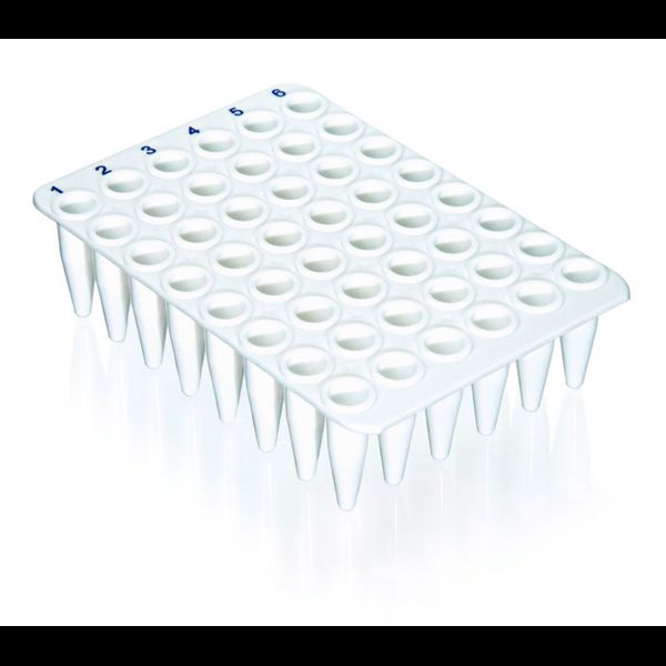 781416 - 48-well pcR plate, PP, no skirt, q pcR white, 20 pc/PAK ...