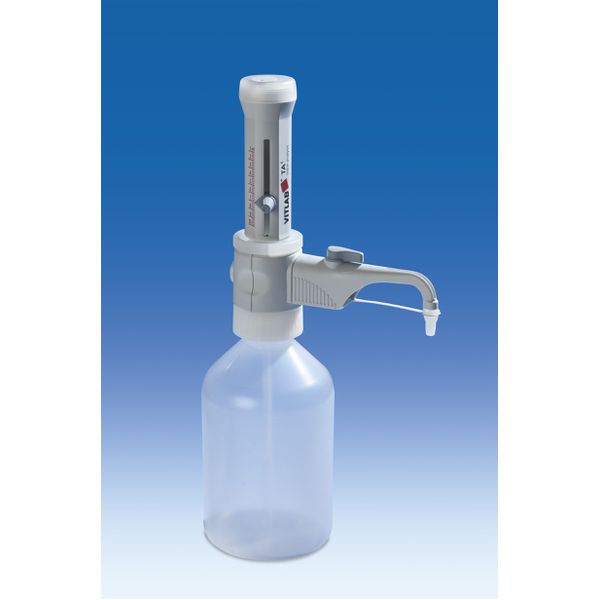 1627525 - Bottle-top dispenser VITLAB TA² (platinum-iridium), 1.0 - 10.0 ml, with recirculation ...