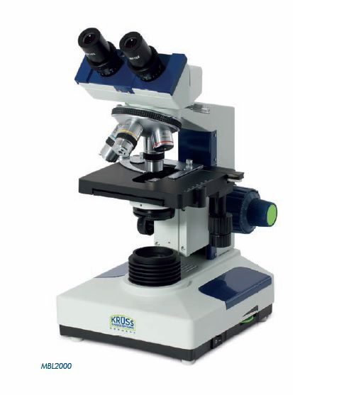 MBL2000 - Binocular microscope with 45 ° angled view, flat eyepieces ...