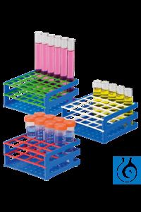 2-1633 - Tube rack White PP, For tubes with 25 mm diameter | Analytics-Shop