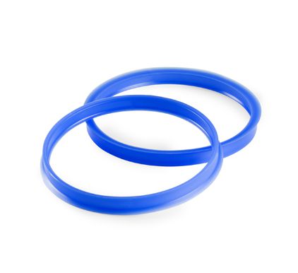 292422809 - Pouring ring/PP, blue for DIN-thread GL 45, 10 pcs. | Analytics-Shop