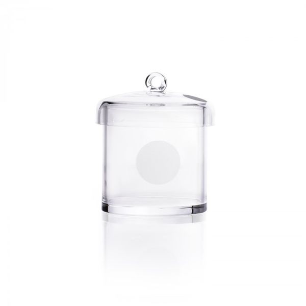 319010-0050 - Quartz Crucible, Beaker with Lid, 50 ml | Analytics-Shop