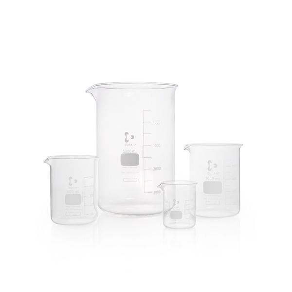211063604 - Beaker/DURAN, low form, 250 ml with graduation and spout ...