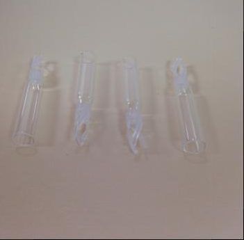 40001-10 - 250 µl Clear Glass Insert w/Bottom Spring, Bulk Bag, 1000/PAK | Analytics-Shop