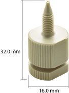 JR-68262 - Filter, PEEK, pre-column, frit Ti PEEK-encased 2 µm ...