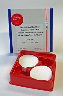 QFH203254 - Quartz Microfibre Filter, 203 x 254 mm, Grade QFH, 85 g/sqm ...