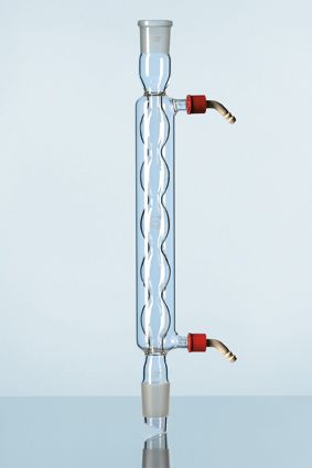 242528109 - DURAN Allihn condenser, with 2 screw-on plastic hose ...