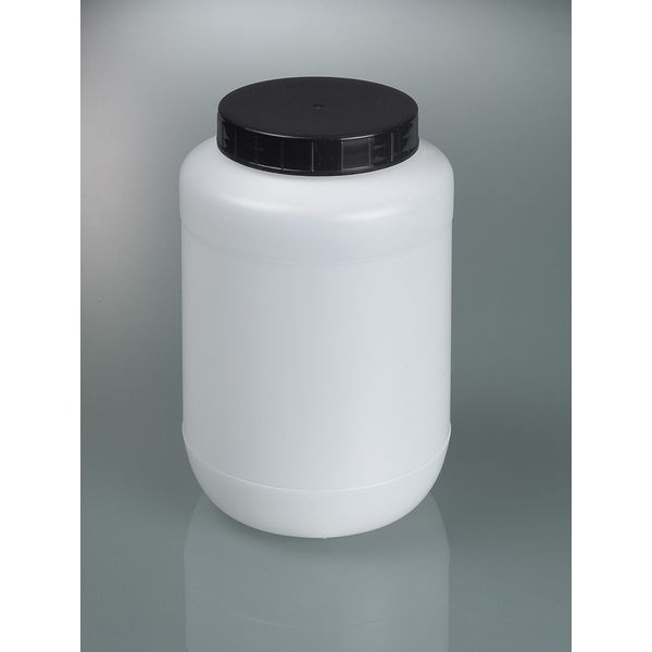 6282-1500 - Wide-necked box round, HDPE, 1500ml, Ø114mm, w/cap | Analytics-Shop