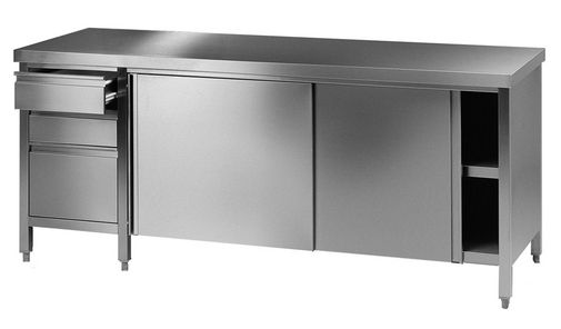 11594 - Laboratory bench LxHxW 300x75x75 cm | Analytics-Shop