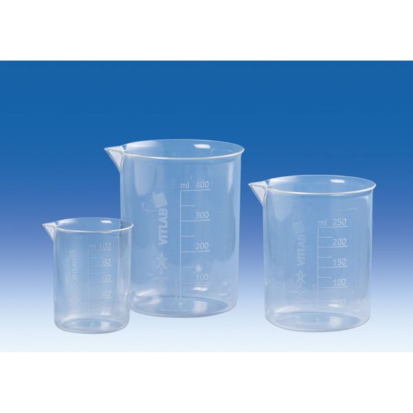 61095 - Griffin beaker, PMP, raised scale, 250 ml, 6 pc/PAK | Analytics ...