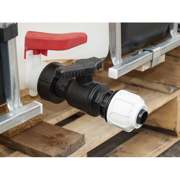 0534-0001 - IBC discharge valve w/ hose screw conn. - S60x6/1 ...