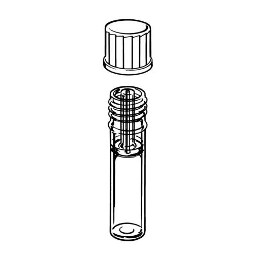 44419-10EA - CERTAN capillary bottle, 1.5 mL bottle, diam. × H 12 mm × ...