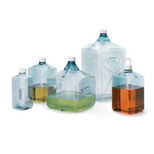300542 - Invitro Biotainer Bottle, PETG, square, 500 ml, 77 x 176 mm ...