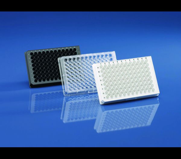 781602 - Microtitration plate, 96-well,pureGrade, PS, transp., F-b ...