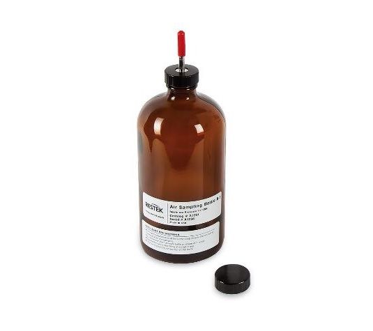 27262 - Air Sampling Bottle Kit, SS Siltek-treated Valve | Analytics-Shop