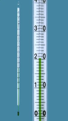 G11376-EF - Universal thermometer -10/0...+110/0,5° enclosed scale ...