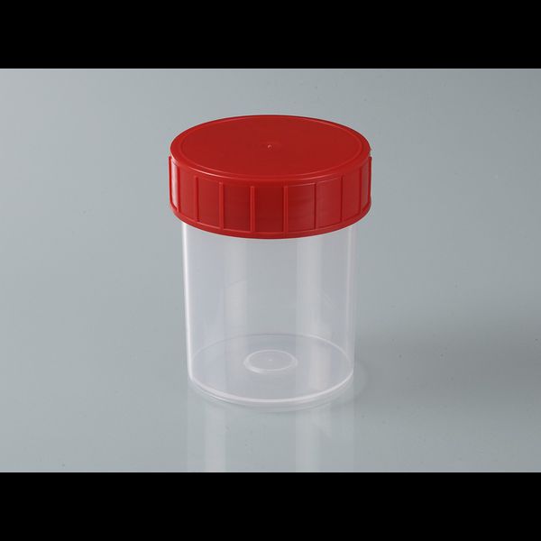 7103-0125 - Sample beaker with cover, PP/LDPE, aseptic, 125 ml ...