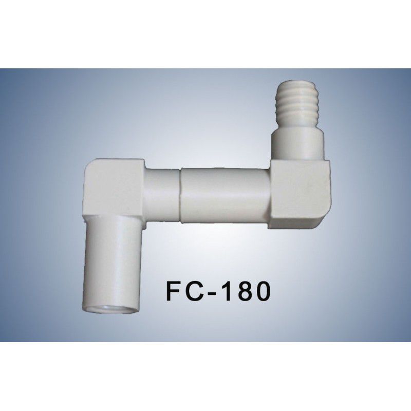 FC-180 - Double angled connection adapter (combination of 2 FC-90 ...