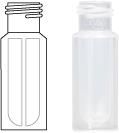 702010 - PP Vial N9-0.7, SC, tr, 11.6x32, cyl. | Analytics-Shop