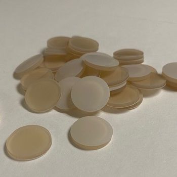 25720-1000 - 22mm PTFE/Silicone Discs, 1000 pc/PAK | Analytics-Shop
