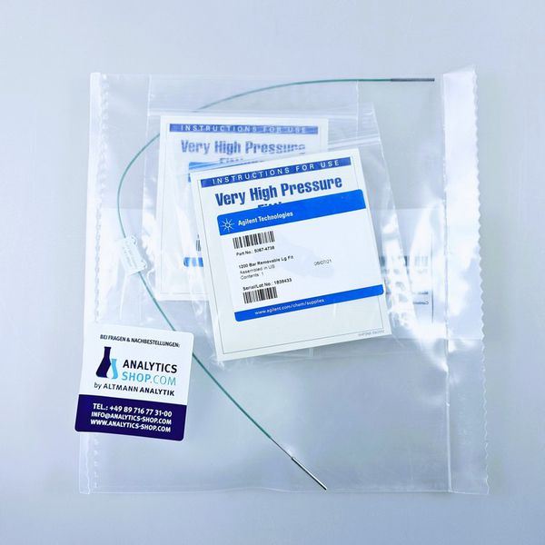 Agilent 8002-0825 - CrossLab capillary, flexible stainless steel, 0.18 ...