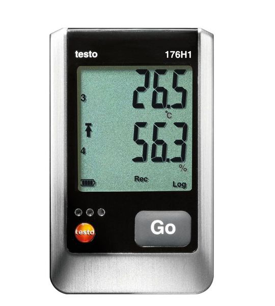 0572 1765 - testo 176 H1 data logger temperature and wetness ...