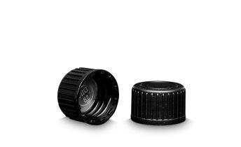 8-1001-18 - Screw Cap, PP, black, GL 18, for Narrow Neck Bottles 30/50 ...