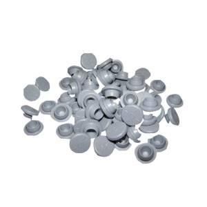 B0110728 - Butyl Rubber Stoppers with Caps | Analytics-Shop