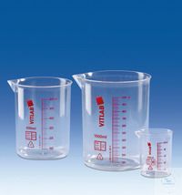 60803 - Griffin beaker, PMP, printed red scale, 100 ml, 12 pc/PAK ...