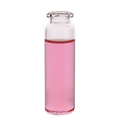 20-2000 20 ml clear glass vials, beveled flanged rim, 23 x 75 mm, 100 ...