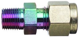 22612 - Silcosteel-CR Fittings 1/4 to 1/8 NPT Male Connector Swagelok ...