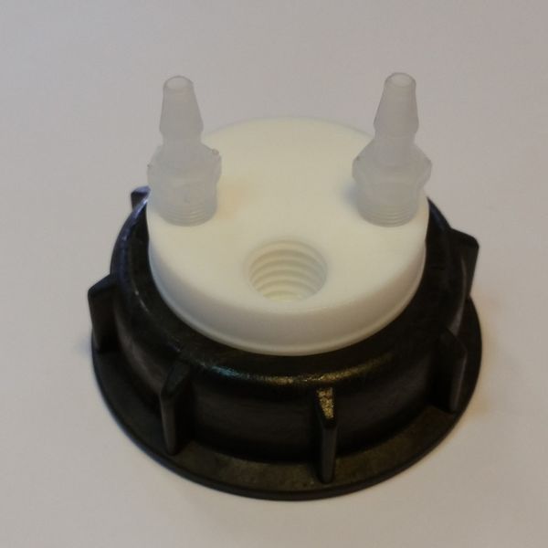 SW60-C-2L - Smart Waste Cap S60, charcoal filter emplacement + 2 leaks ...