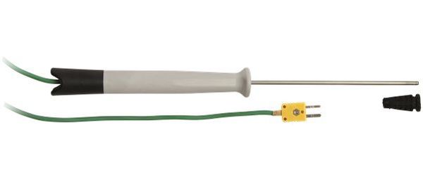 1343-1000 - TPN 401 NiCr-Ni i mmersion sensor, d=3 mm, L=130 mm, 1m ...