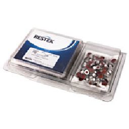 24674 - Vial, Cap & Septa Kit SilCote Deact 2mL 11mm Amber Crmp TopVial ...