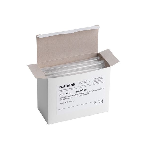 2400622 - ratiolab® Pipet Tips Finntip, 1000-5000 µl, 1000 pc/PAK | Analytics-Shop