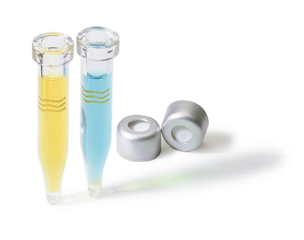 27283 - Crimp top microvial, requiring a 8 mm seal, 0.2 mL, clear glass ...