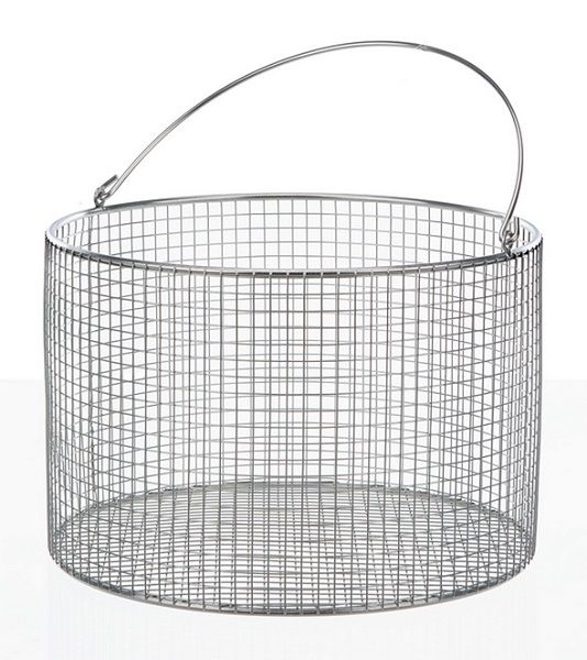 10052 - Wirebasket with handle diam. 150mm | Analytics-Shop