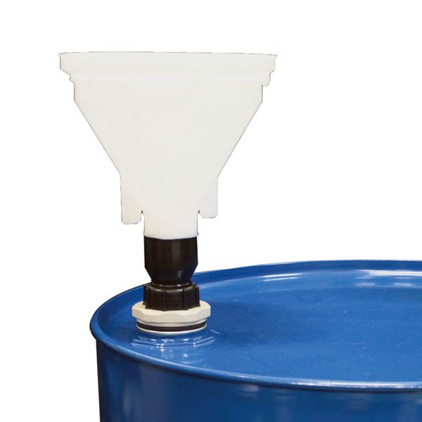 ETBA-B - SmartwWasteCap funnel, ball valve for barrel | Analytics-Shop