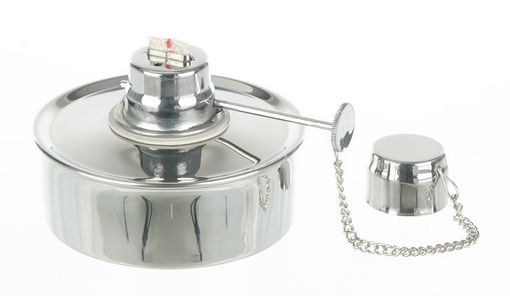 7200 - Alcohol burner 18/10 steel, volume 150ml, adjustable | Analytics ...