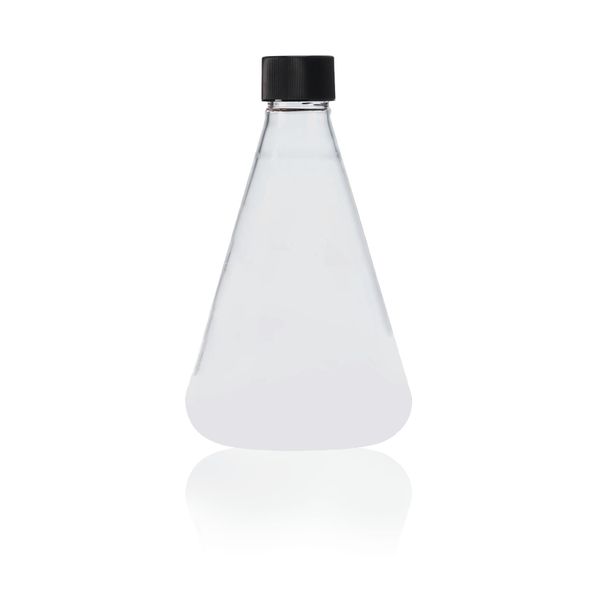 635134 25 ml Erlenmeyer flask, clear, Boro, with threadneck 20-400 ...